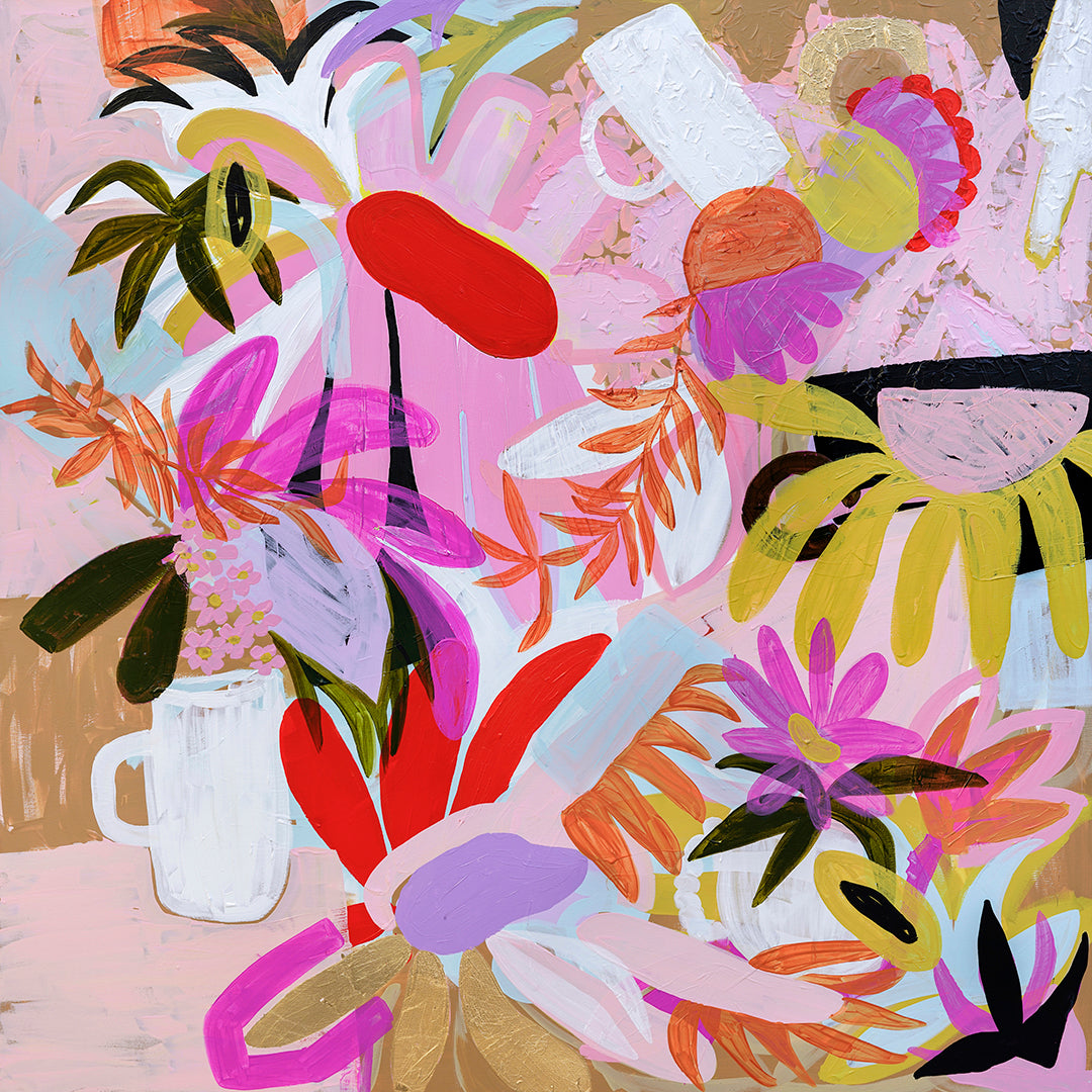 Look up and see the palm trees - Edition Print – Morgan Jamieson Artist